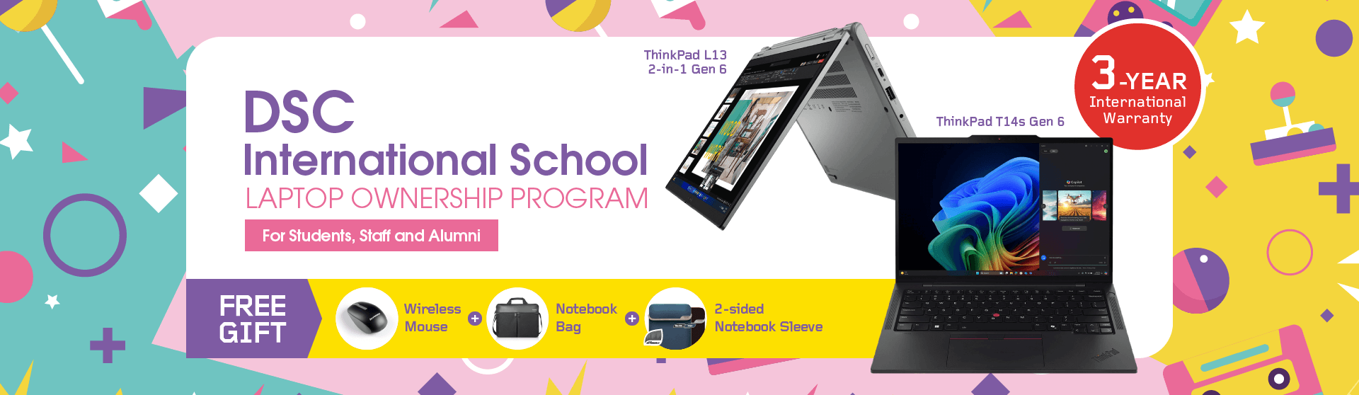 DSC International School Laptop Ownership Program